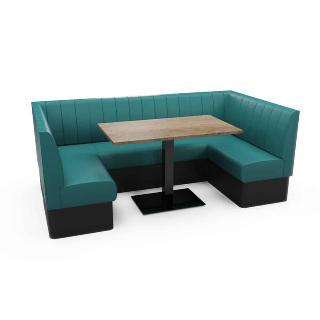 Fluted Booth & Banquette Seating • HCF Contract Furniture