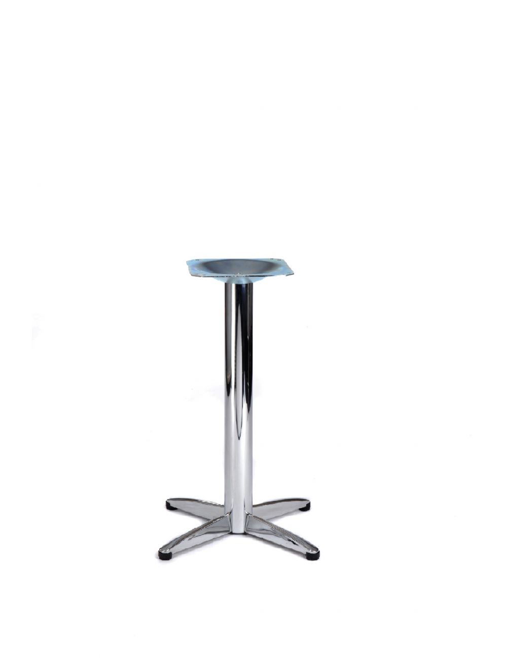 Chrome Cruciform Small Dining Base | HCF Contract Furniture