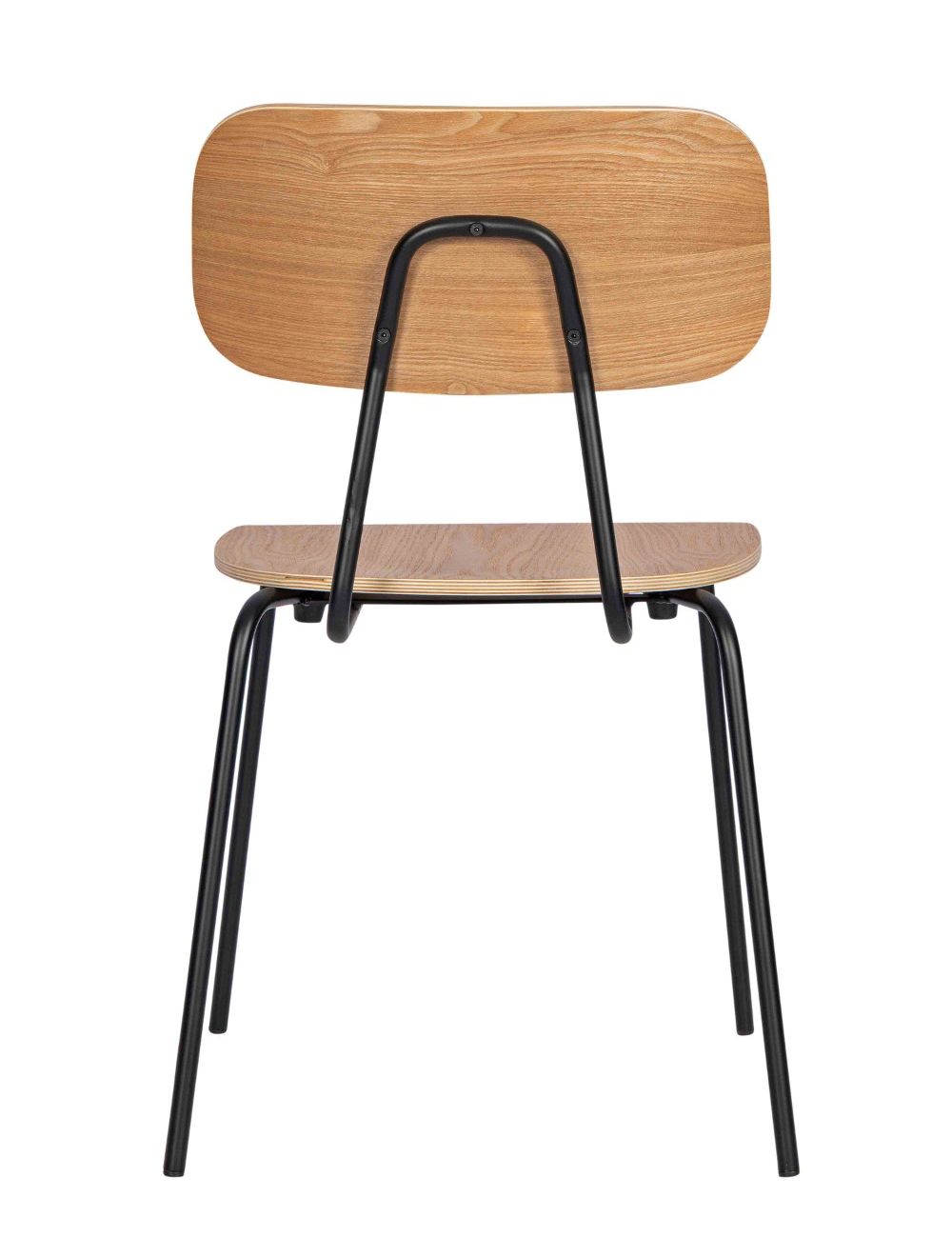 Clifton Black Steel Side Chair | HCF Contract Furniture