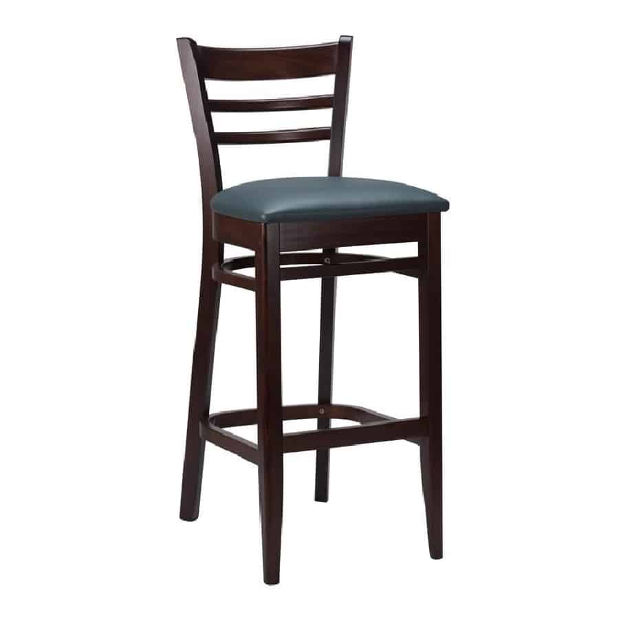 Cheshire High Chair – Iron Grey / Walnut | HCF Contract Furniture